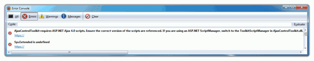 On Production Machine Ajaxcontroltoolkit Requires Aspnet Ajax 40 Scripts Wishmesh